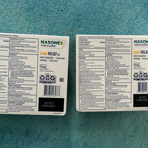 Other | Nasonex 2 For 1 | Poshmark